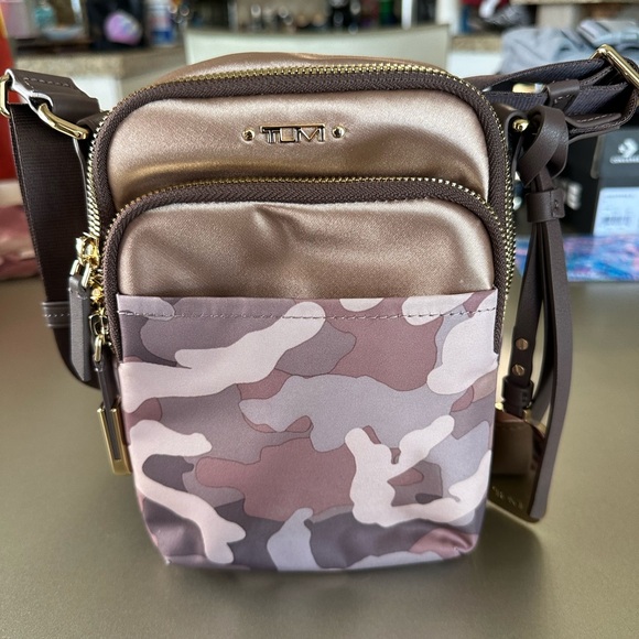 Tumi | Bags | Nwt Tumi Ruma Crossbody Small Daily Travel Purse Camo ...